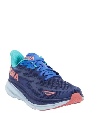 HOKA® HOKA Clifton 9 Running Shoe Bellwether Blue / Ceramic