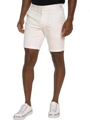 Robert Graham Lonestar Stretch Cotton Shorts - White