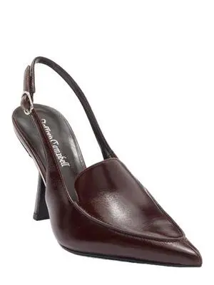 Jeffrey Campbell Acclaimed Pointed Toe Pump - Brown Crinkle