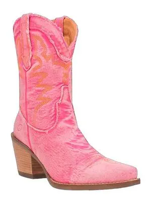 DINGO Dingo Y'All Need Dolly Boots Pink
