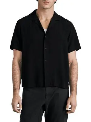 Rag & Bone Avery Button-up Shirt - Blk