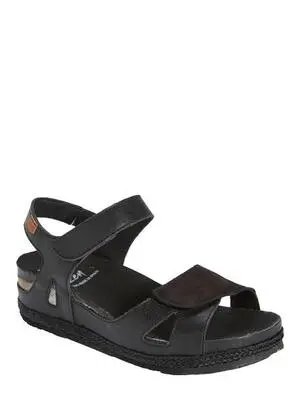ON FOOT On Foot Cynara Espadrille Sandal Negre Black