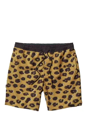 Stance Stance Complex Hybrid Relaxed Fit Shorts Leopard Fade