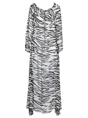 ANIYE BY ANIYE BY Zebra-Print Maxi Dress