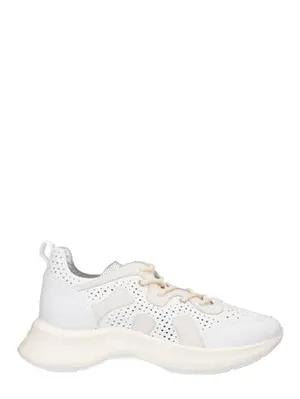Hogan Soft Leather Sneakers - White