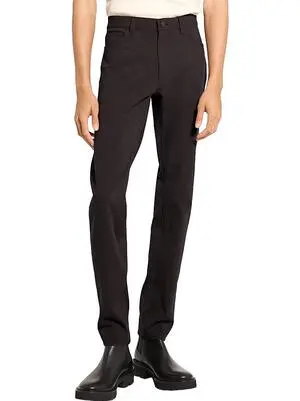 Theory Raffi Slim Fit Trousers - Brownwood