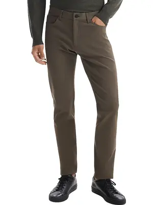 Theory Raffi Slim Fit Trousers Moss