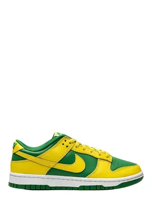 Nike Dunk Low Reverse Brazil Sneakers - Yellow