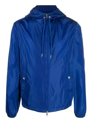 Moncler Zip-fastening Hooded Jacket - Blue