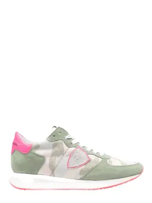 Philippe Model Camouflage-pattern Sneakers - Green