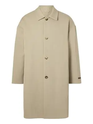 Fear Of God Eternal Wool And Cotton-blend Twill Car Coat - Neutrals
