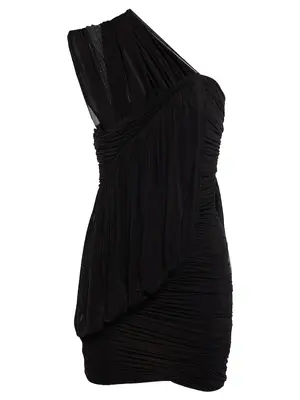 Rick Owens Edfu One-shoulder Minidress - Black