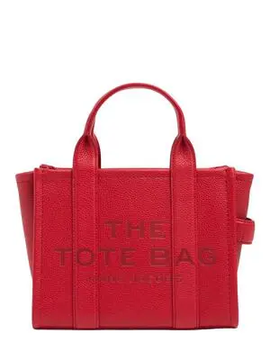 Marc Jacobs MARC JACOBS The Small Leather Tote Bag True Red