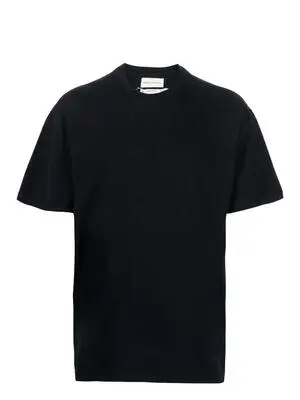 Extreme Cashmere Short-sleeve Knitted Jumper - Blue
