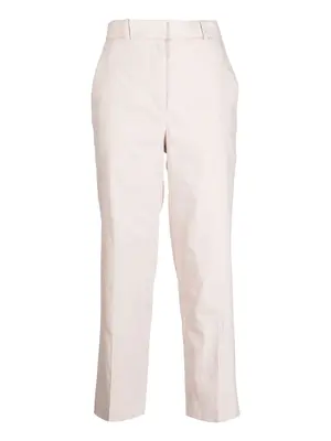 JOSEPH High-waisted Cropped Trousers - Pink