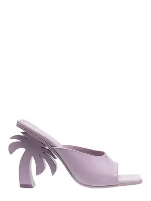 Palm Angels Palm Beach Leather Sandals - Pink