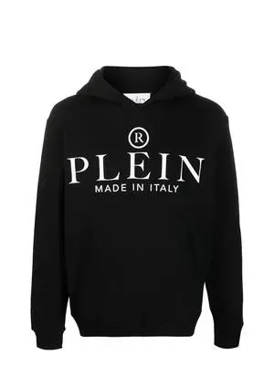 Philipp Plein Logo-print Hoodie - Black