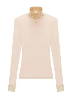 COURREGES Reedition Second-skin Top - Neutrals