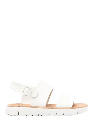 Camper Oruga Leather Sandals - White