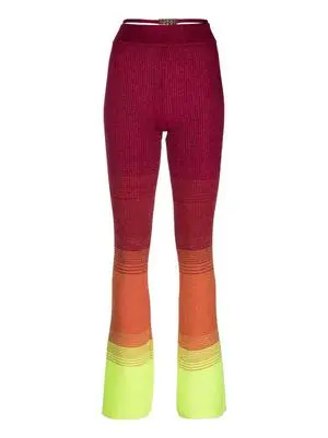 Gcds Degradé Knitted Trousers - Pink