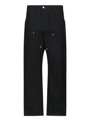 Carhartt Work In Progress Straight Leg Trousers - Black