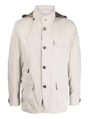 MOORER Porto Lightweight Jacket - Neutrals