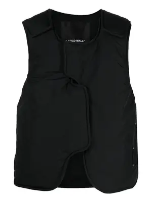 A-COLD-WALL* Round-neck Gilet - Black