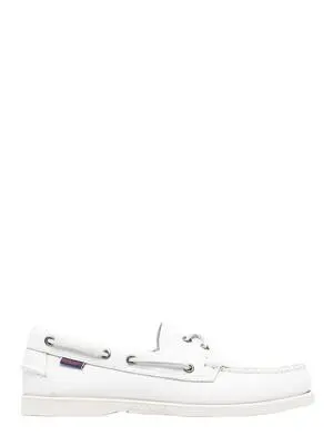 SEBAGO Portland Leather Boat Shoes - White