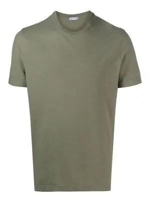 ZANONE Classic Cotton T-shirt - Green