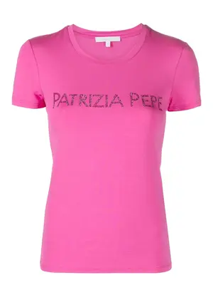 Patrizia Pepe Logo T-shirt - Pink