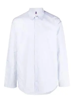 OAMC Classic-collar Cotton Shirt - Blue