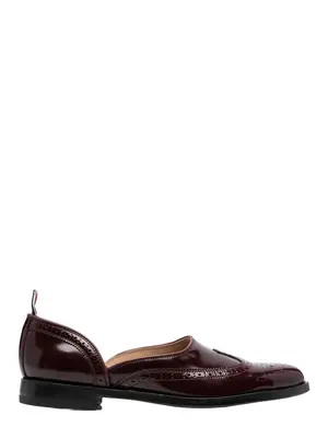 Thom Browne Slip-on Brogues - Red