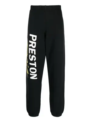 Heron Preston Logo-print Organic Cotton Track Pants - Black