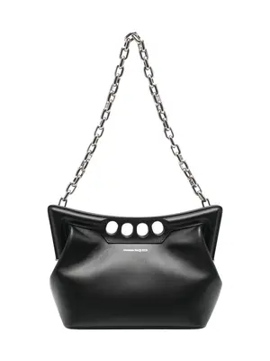 Alexander McQueen The Peak Mini Bag - Black
