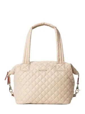 Mz Wallace Medium Sutton Deluxe Tote Buff