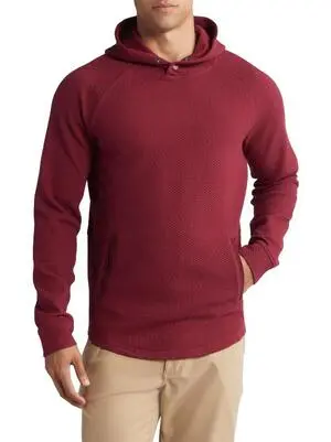 SWANNIES Swannies Camden Hooded Pullover Maroon