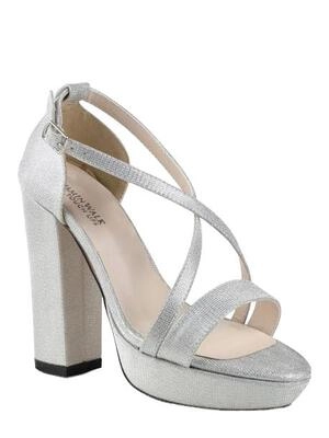 TOUCH UPS Touch Ups Chloe Platform Sandal Silver