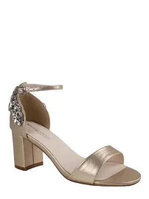 TOUCH UPS Olivia Ankle Strap Sandal - Champagne