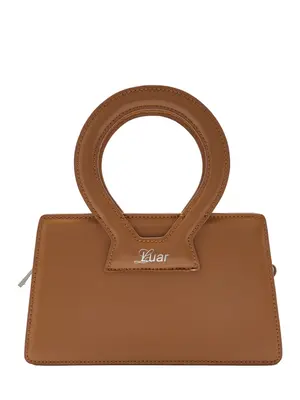 LUAR Small Ana Leather Top Handle Bag  Os Neutral