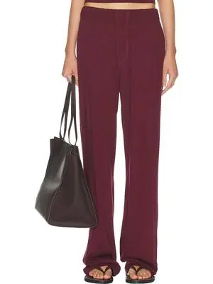Eterne Lounge Pant - Oxblood