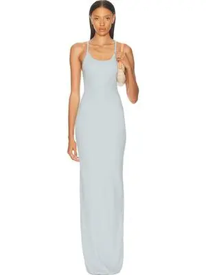 Eterne Eterne Tank Maxi Dress Dusty Blue