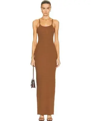 Eterne Eterne Tank Maxi Dress Earth