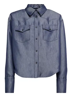 THE MANNEI The Mannei Toledo Cotton-Blend Shirt
