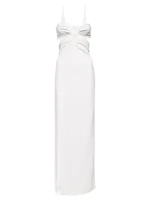 NENSI DOJAKA Bridal Cutout Gown - White