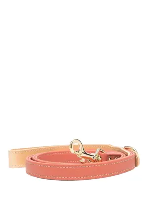 SPORTY & RICH Leather Pet Lead - Pink