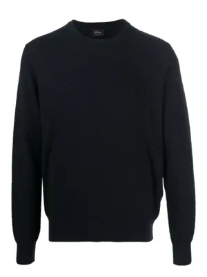 BRIONI Brioni Crew-neck Cotton-Silk Jumper