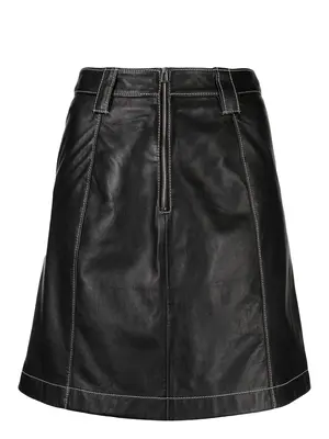 PAUL SMITH PS Paul Smith Contrast-Stitching Mini Skirt