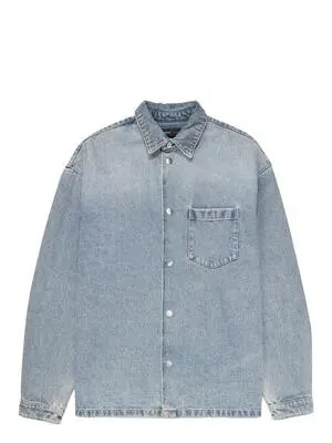 PURPLE BRAND Denim Shirt Jacket - Blue