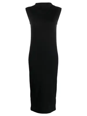 ARMARIUM Fitted Midi Dress - Black