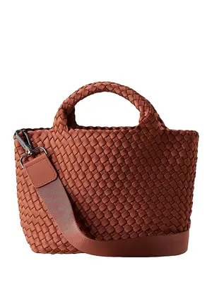NAGHEDI Naghedi St. Barths Mini Tote Bag Adobe